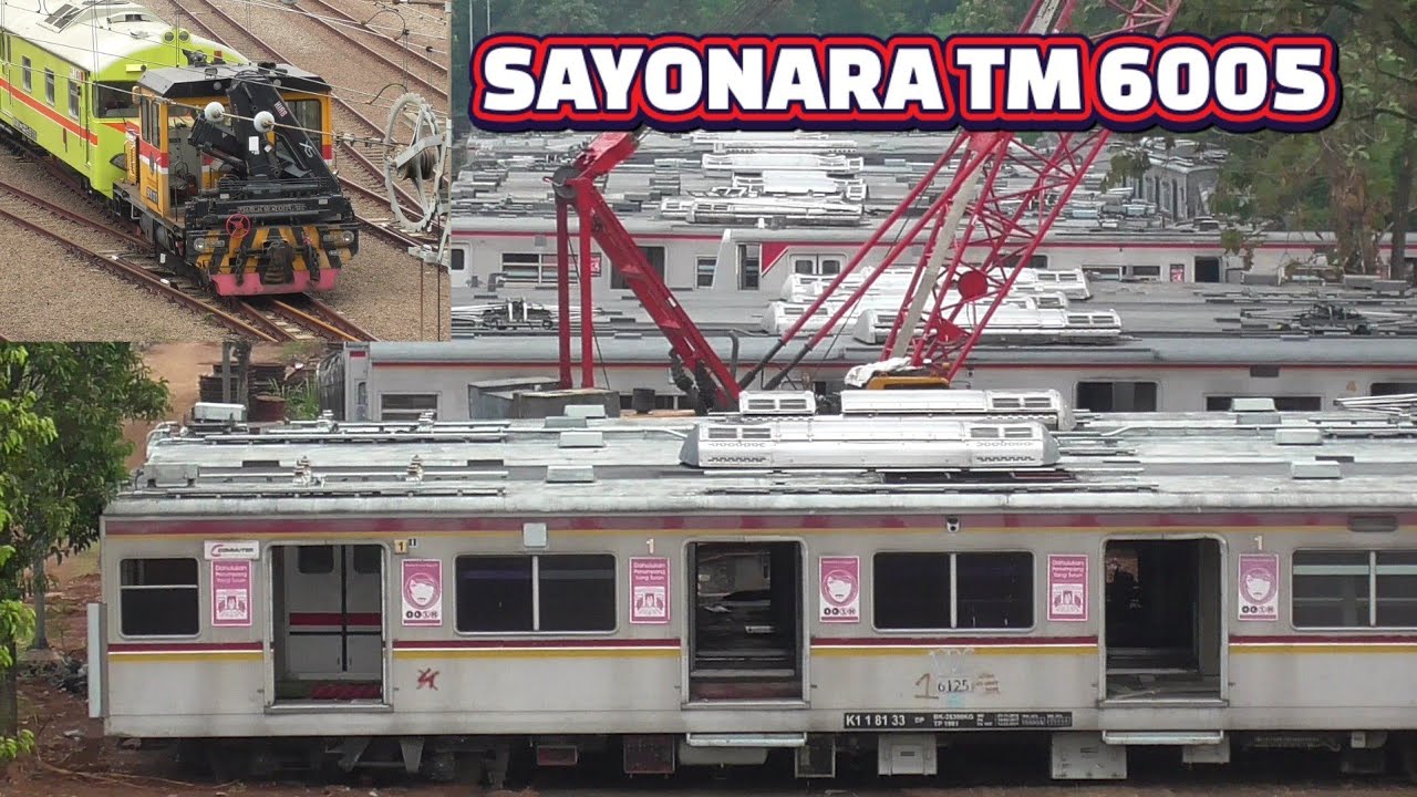 SAYONARA TM 6005 Dan JR 203-2 | Melihat Kuburan Baru Pasca Unspor KRL ...