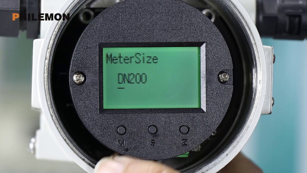 Vortex flow meter diameter, K factor and measure range setting - YouTube