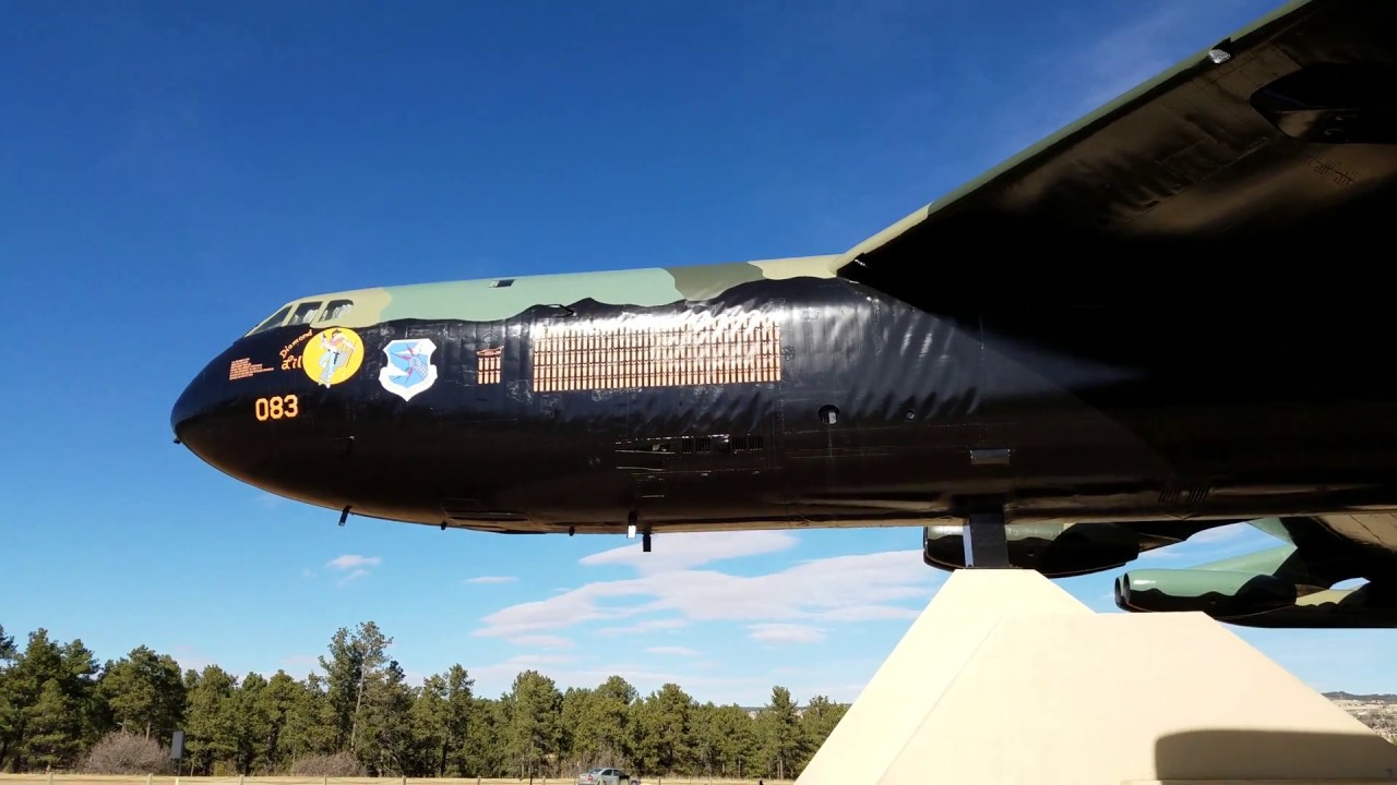 USAFA B-52 Static Display - YouTube