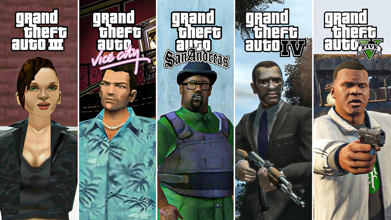 Final Story Missions in Main GTA Games - YouTube