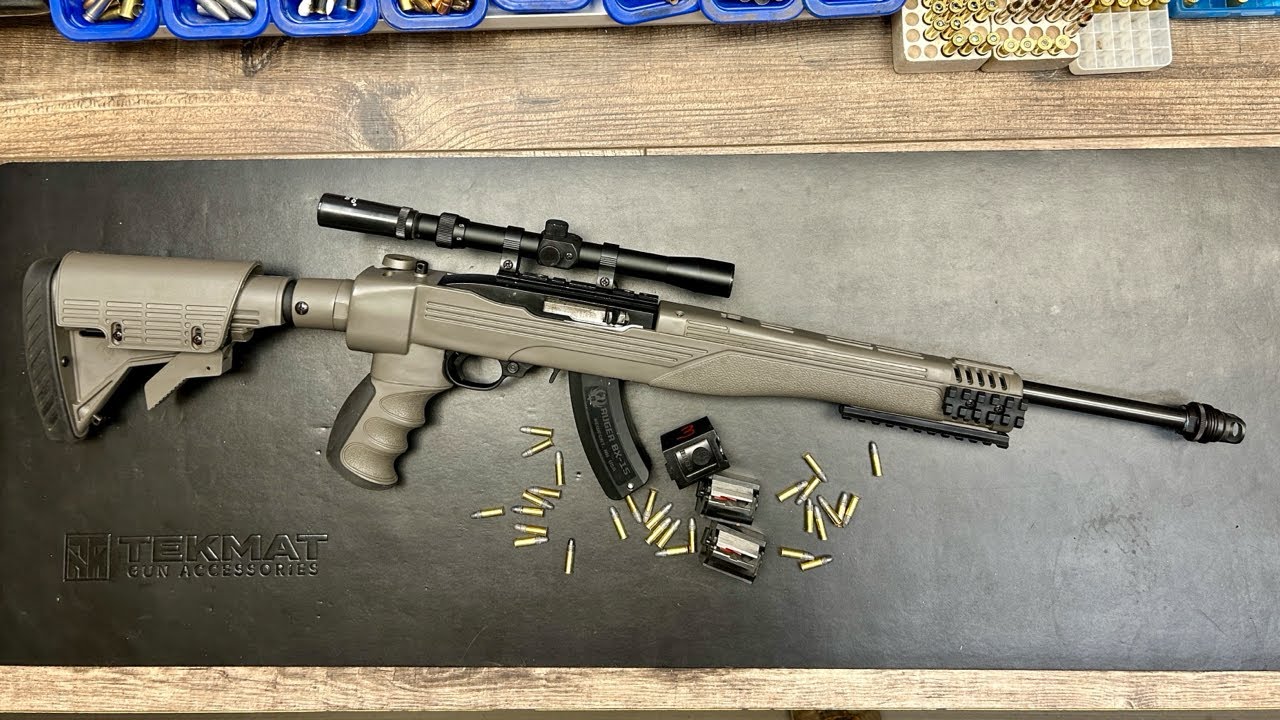 Range Time, with the Ruger 10/22, ATI Strikeforce Stock Edition ...