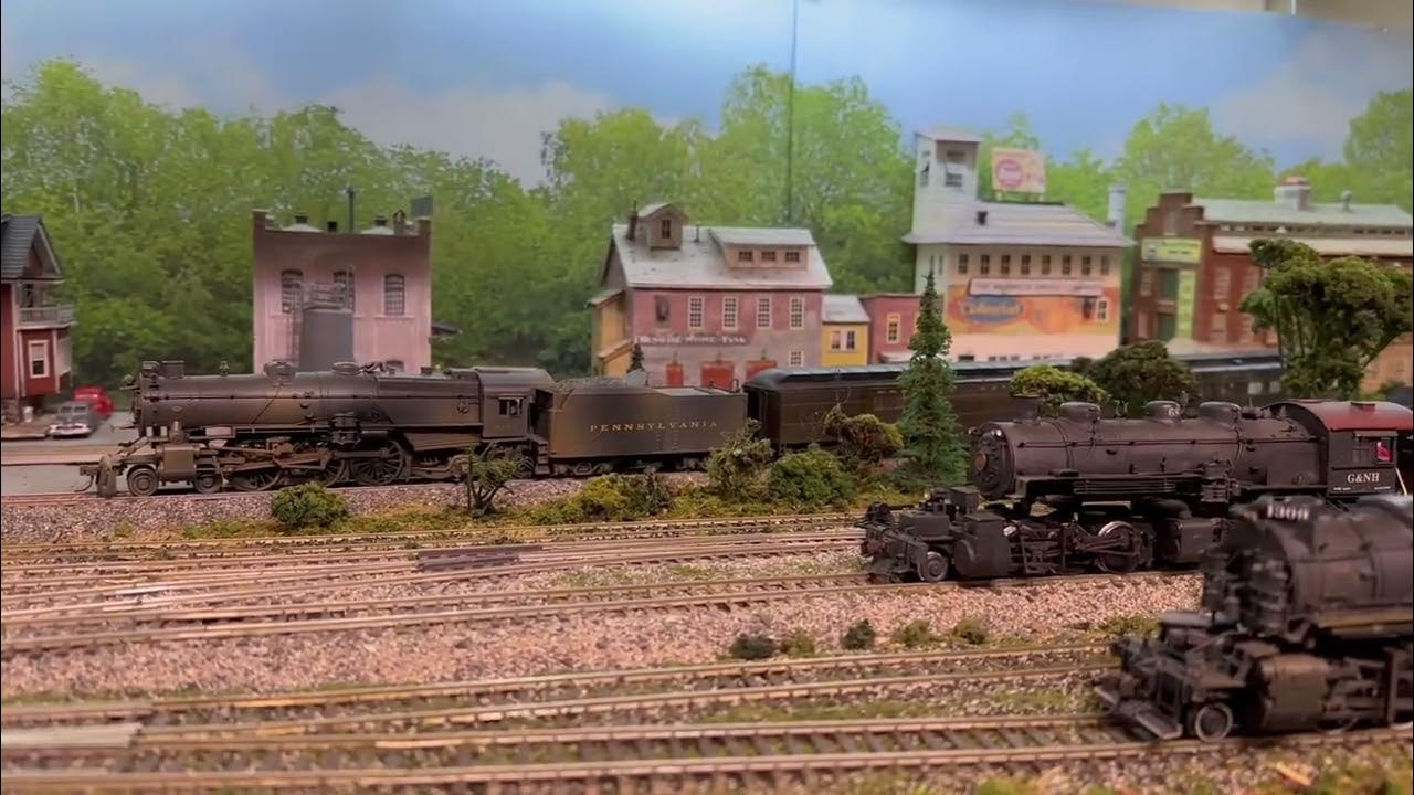 Jeff Grove's HO Scale Western Maryland Layout - YouTube