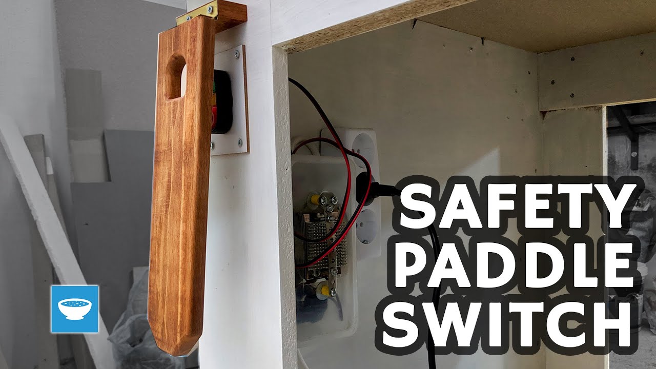 ⚠ Safety paddle switch for your workbench - YouTube