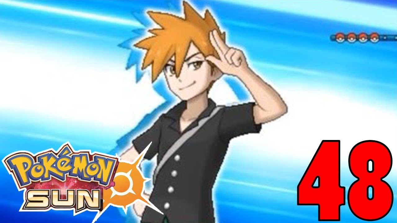 Pokemon Sun Part 48: Blue and the Battle Tree - YouTube