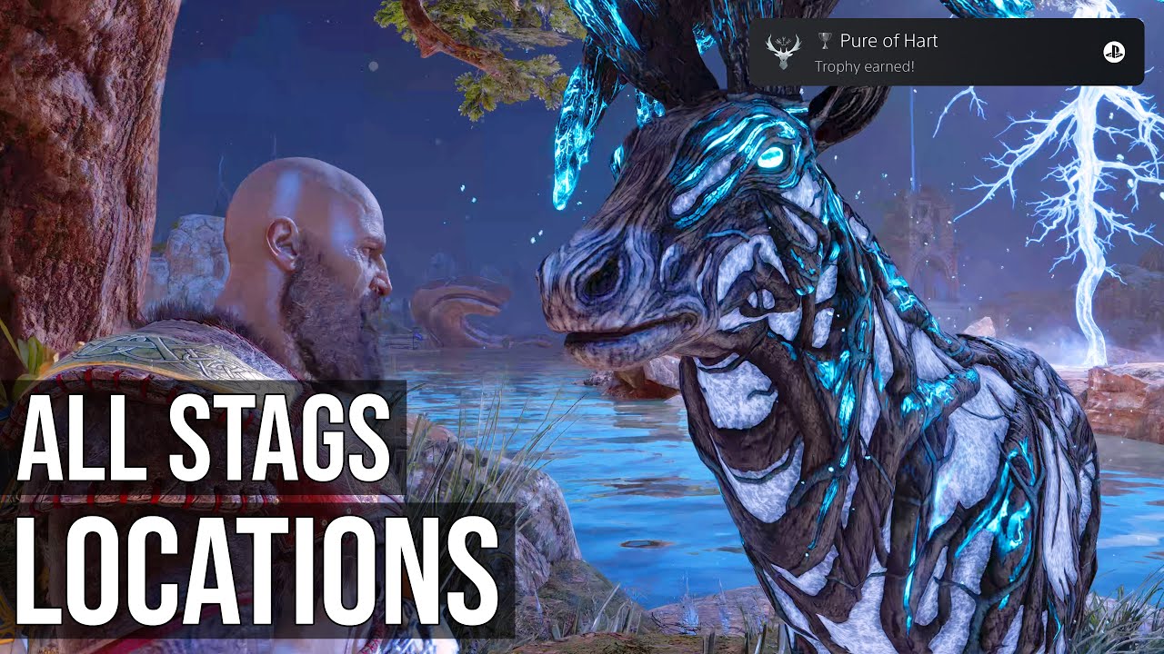 God of War Ragnarok - Pure of Hart Trophy (Seasonal Stags Locations ...