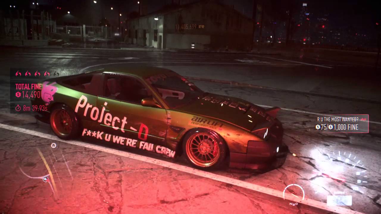 Need for Speed™ Cop chase and busted Part 1 - YouTube