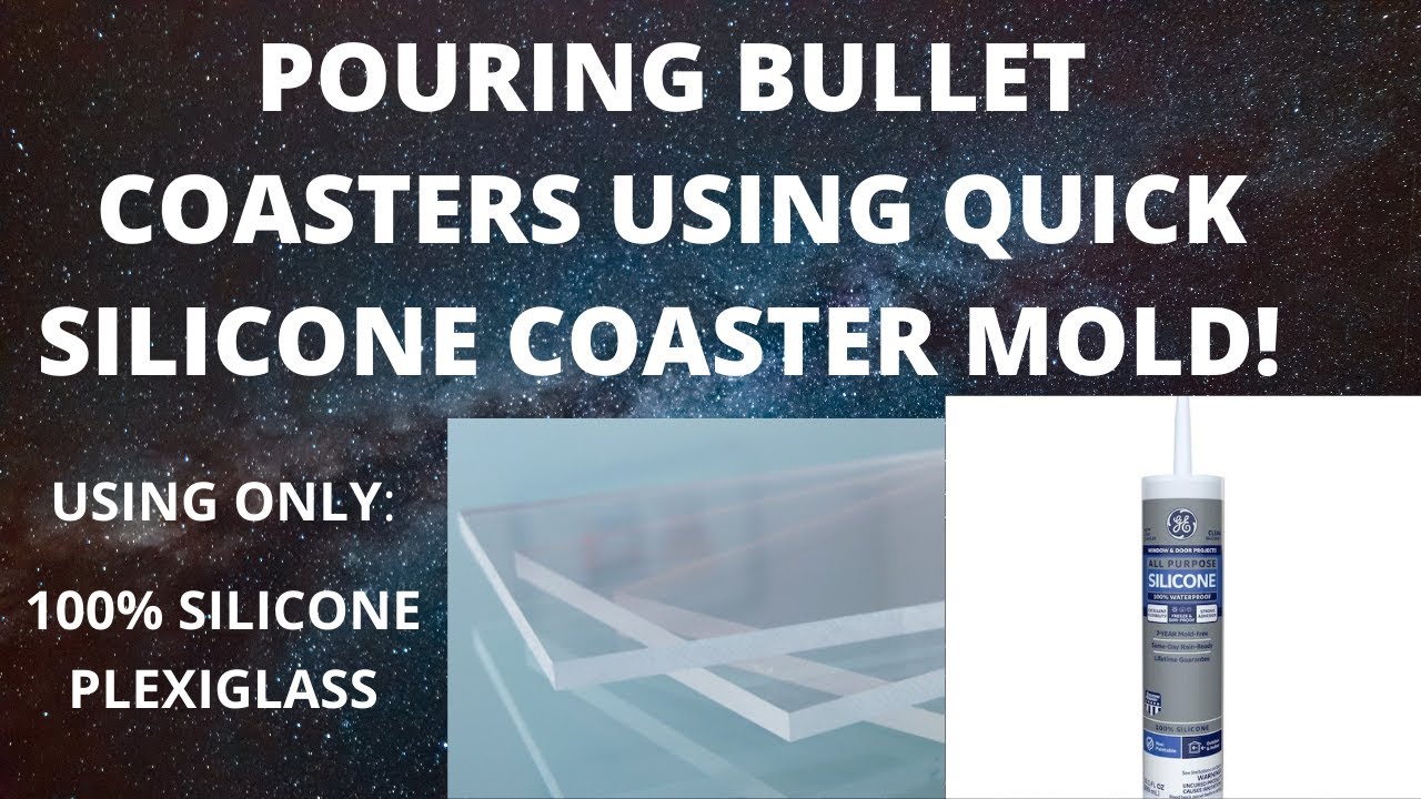 pouring bullet epoxy resin coasters | quick home made silicone molds ...