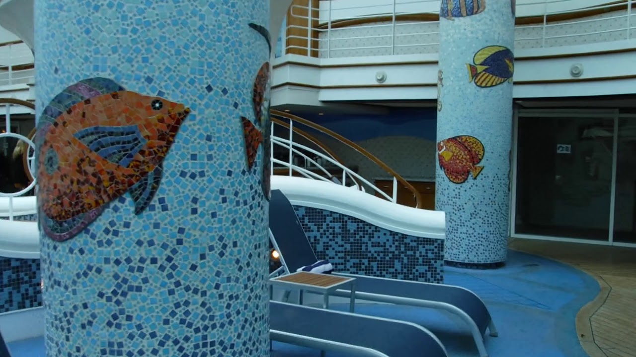 Star Princess pool - YouTube