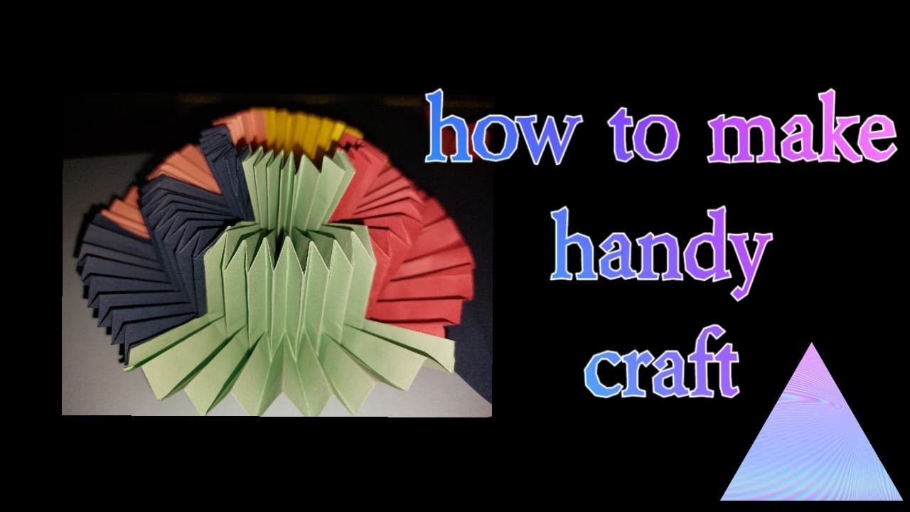 how to make handy craft - YouTube