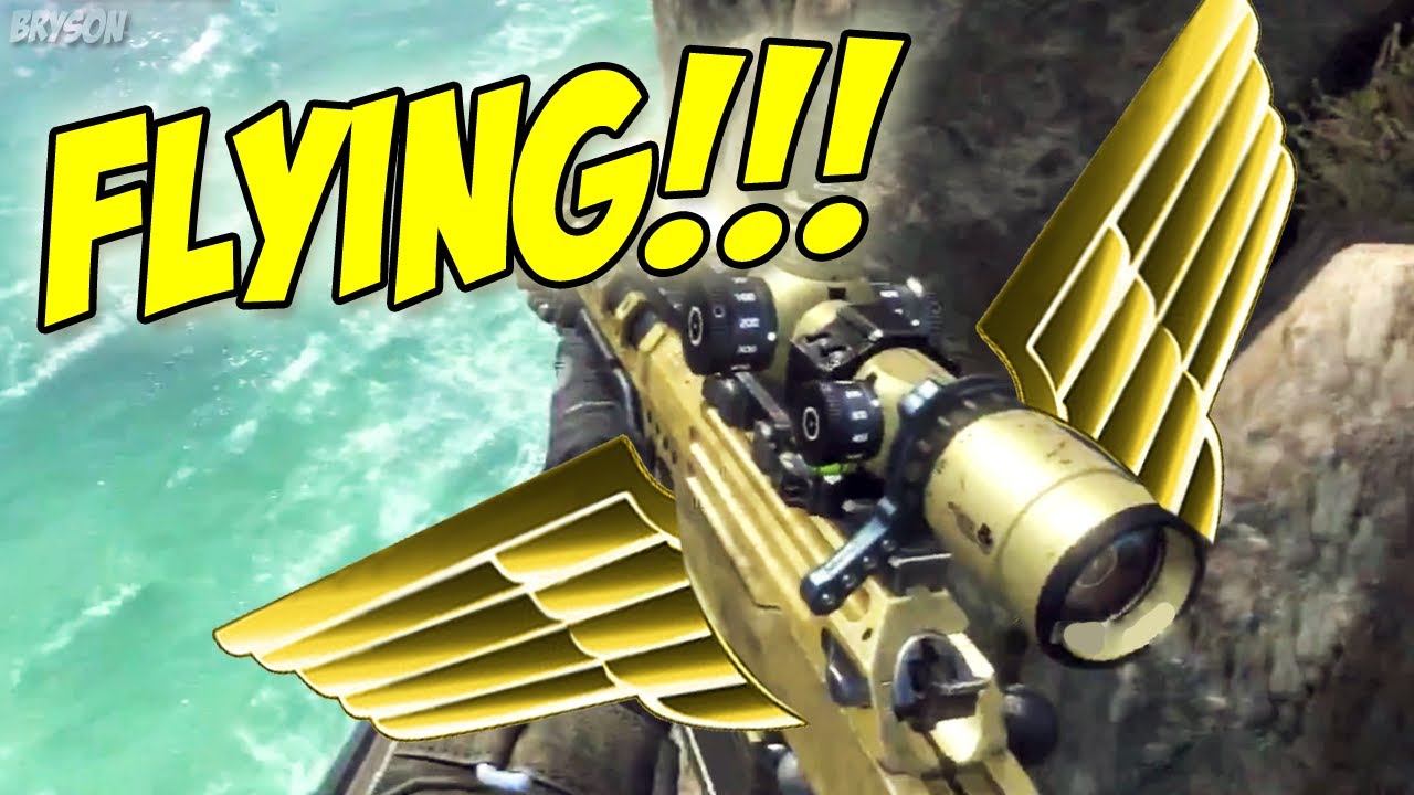 How to Fly in Black Ops 2! (Funny BO2 Glitches) - YouTube