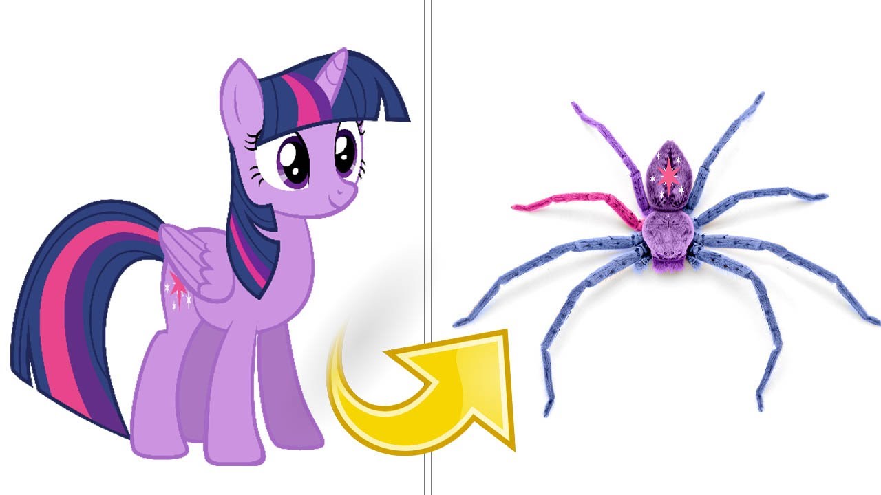 My Little Pony Twilight Sparkle as Spider - YouTube