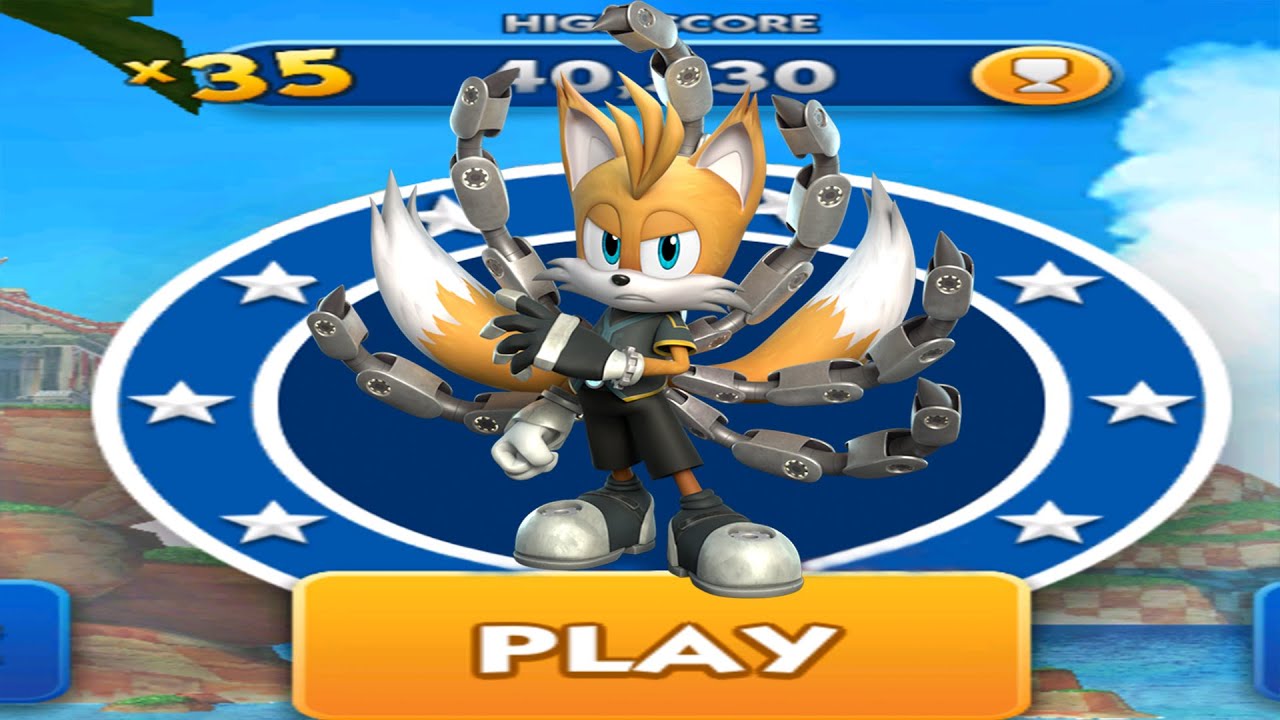 Sonic Dash - Tails Nine New Sonic Prime Event Character Unlocked Update ...