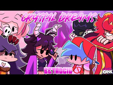 🎤🎶Crystal Dreams But Every Turn a Different Character sings《FNF Crystal ...