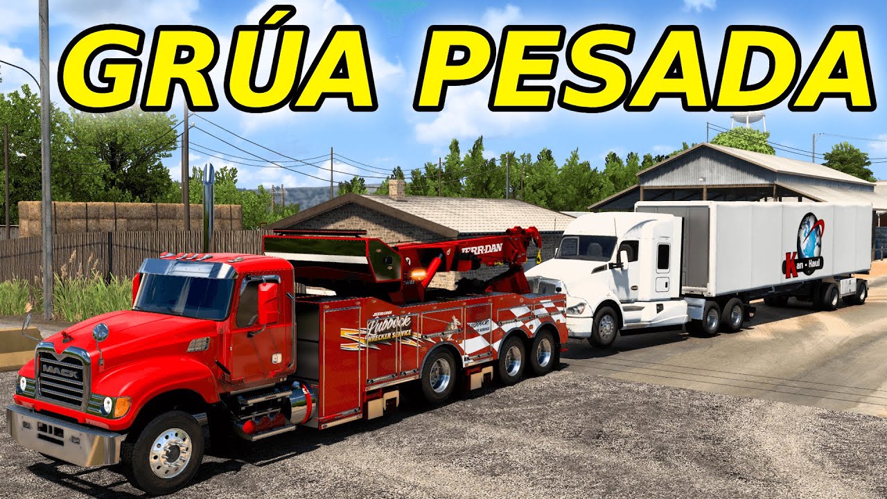 Mod Review Grua pesada MACK Granite! Volquete con remolque ATS 1.46 ...