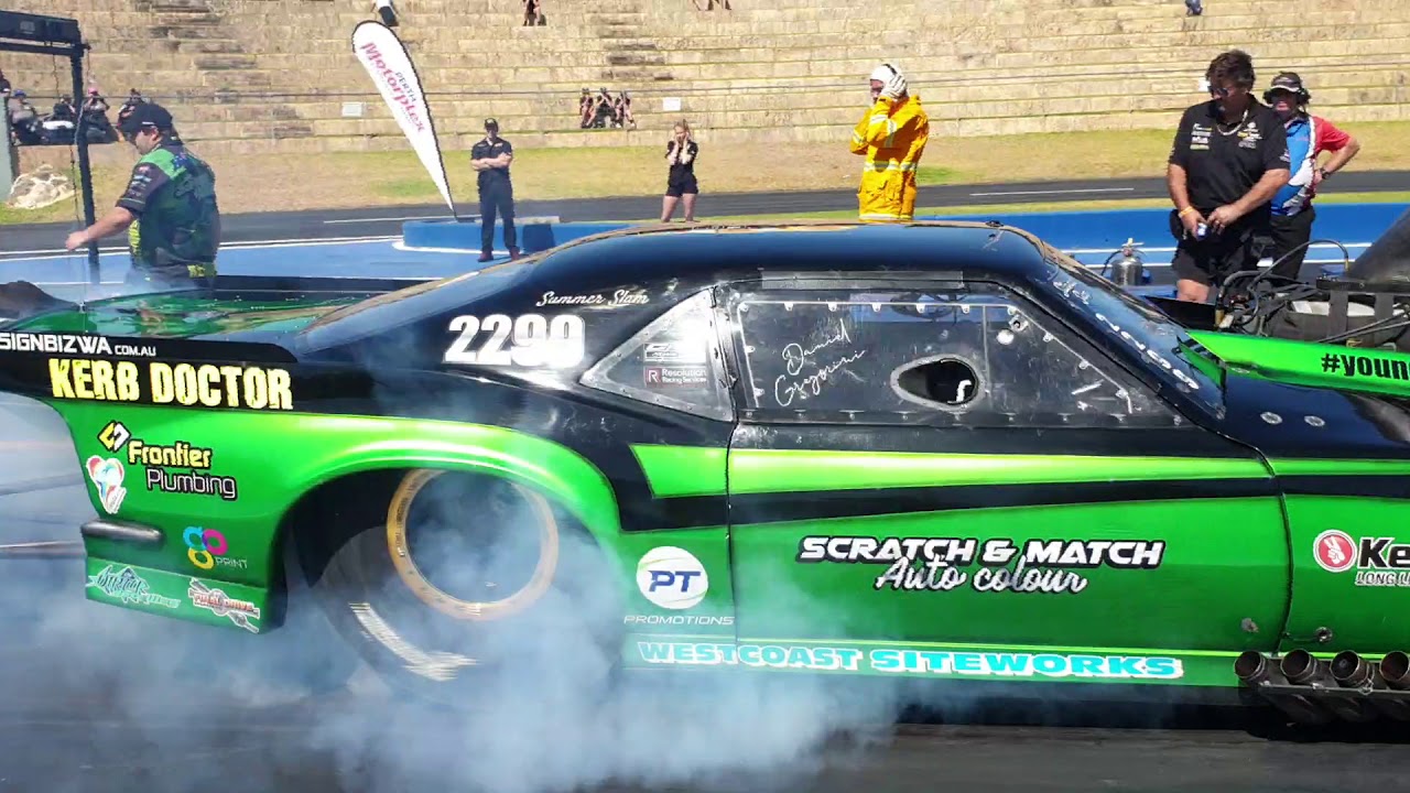 Daniel Gregorini first test hit 01/02/20 @ Perth Motorplex. - YouTube