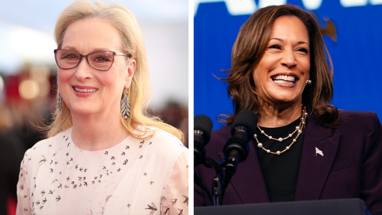Meryl Streep calls Kamala 'President Harris' at Oprah town hall - YouTube