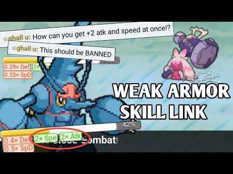 WEAK ARMOR + SKILL LINK MEGA HERACROSS IS BROKEN IN AAA - YouTube