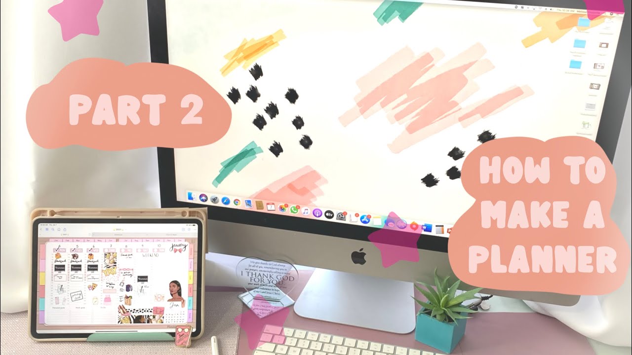 How to make a Digital Planner part 2 | Adding weekly and Daily pages ...
