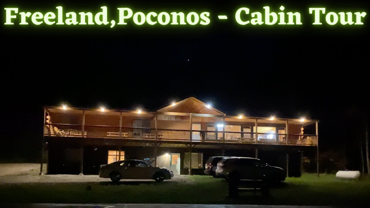 Freeland, Poconos - Cabin Tour in America - YouTube