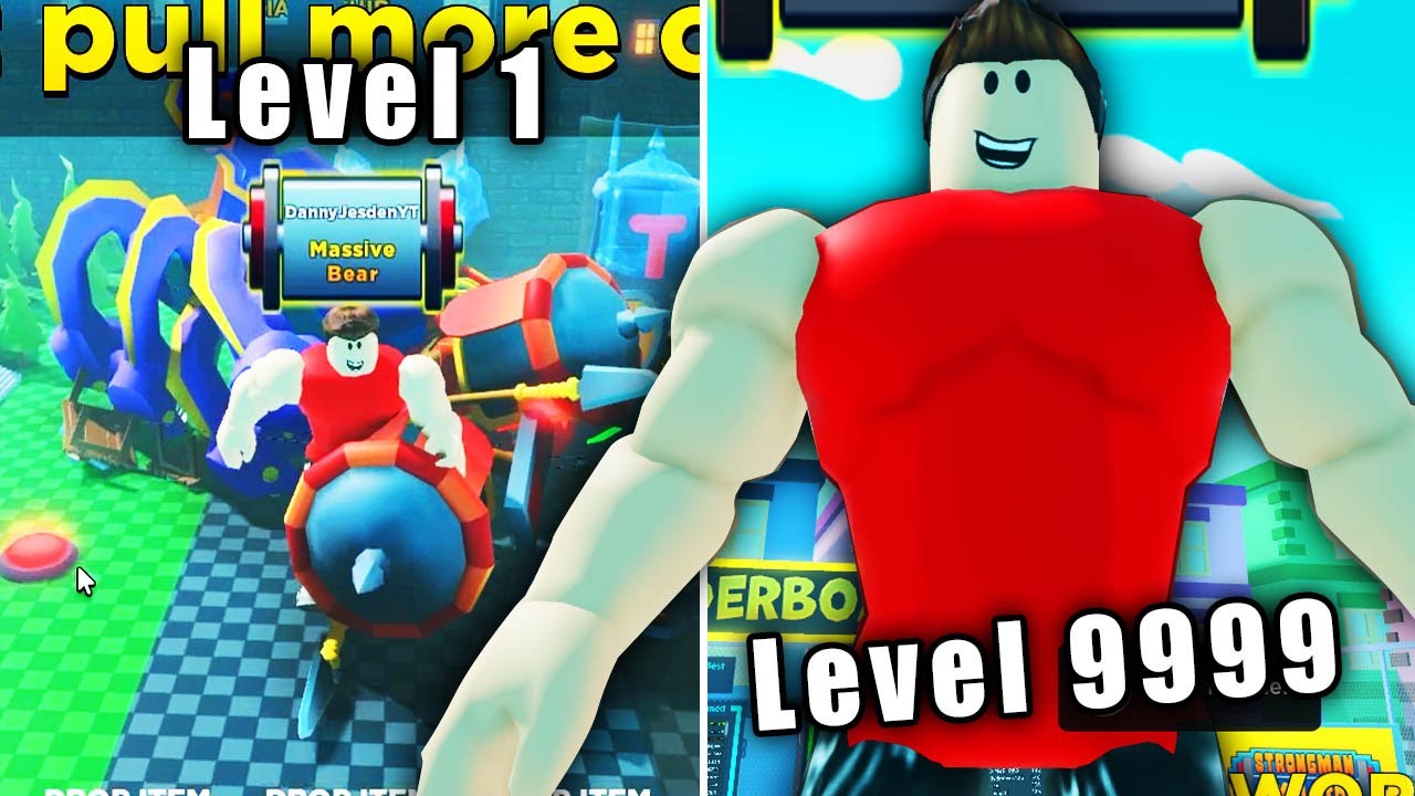 ICH WURDE ZUM LEVEL 999999 STRONGMAN !! | Roblox - YouTube