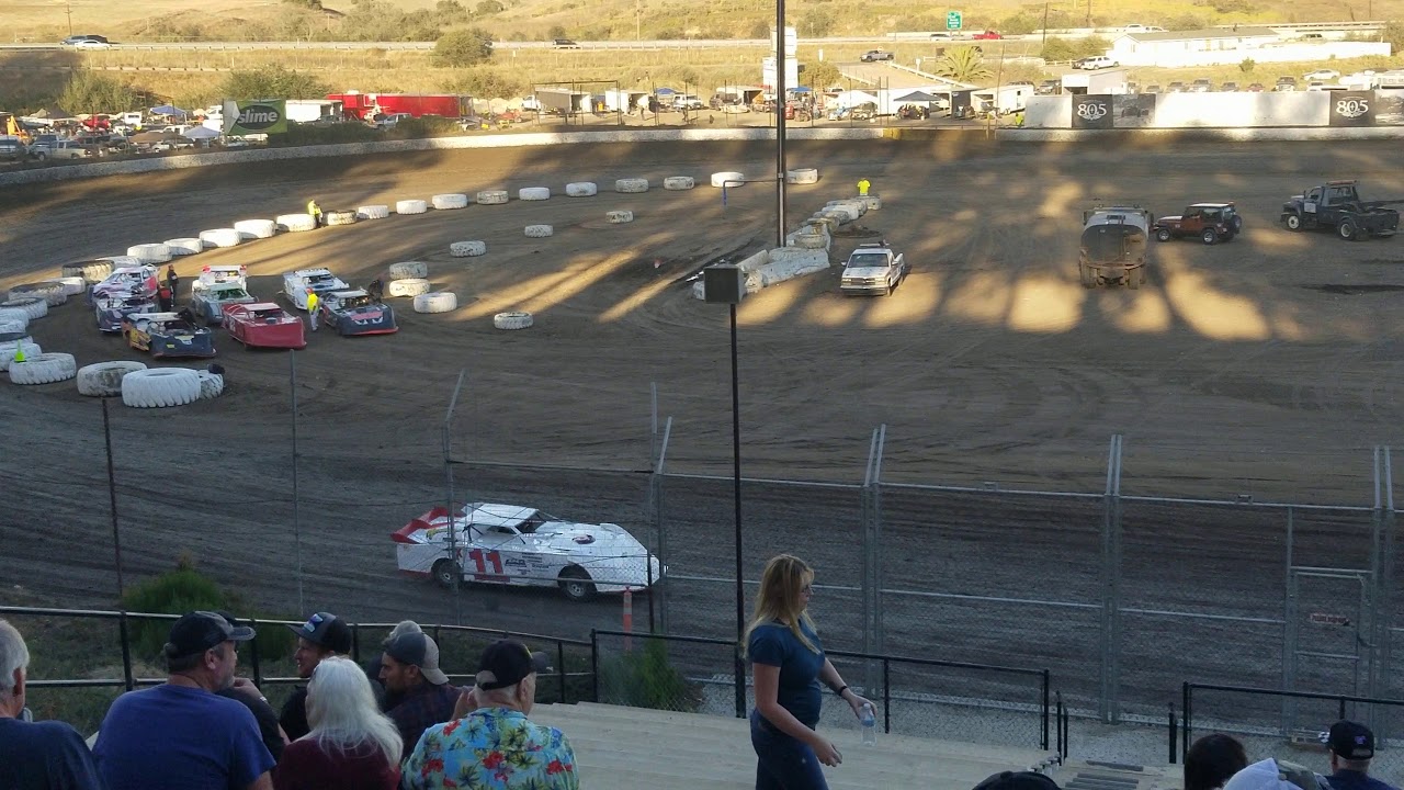 Santa Maria Raceway Dirt Track ProStocks Qualifying! - YouTube