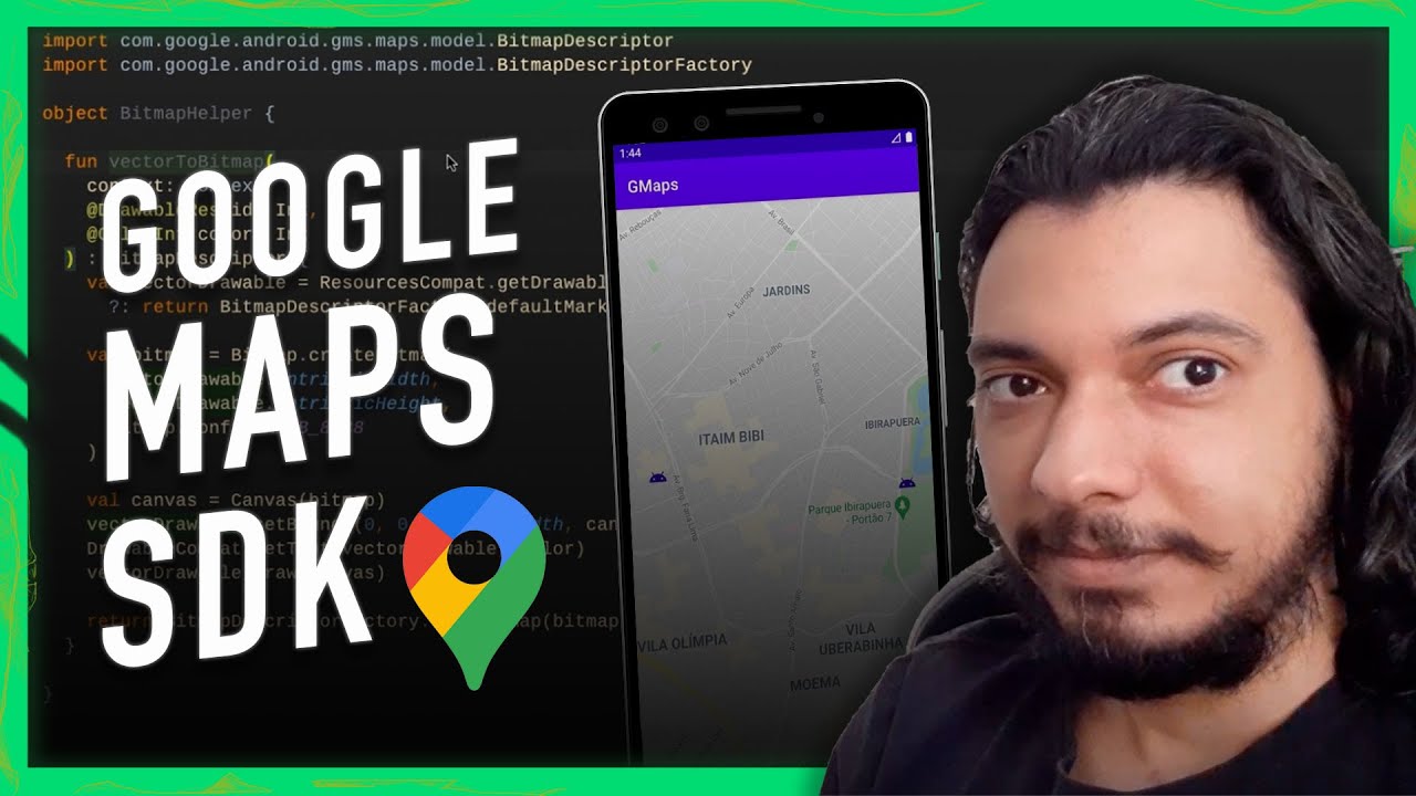 ANDROID: INTEGRAÇÃO COM GOOGLE MAPS SDK - TUTORIAL - YouTube