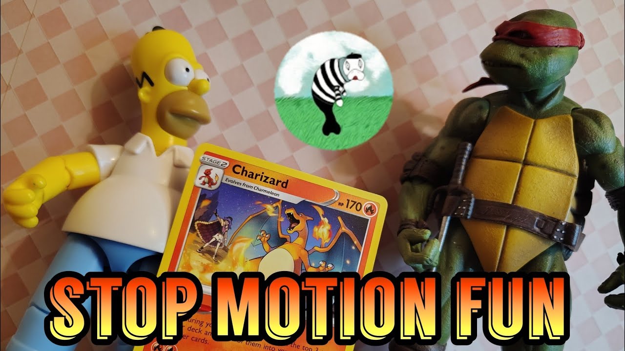 Stop Motion Fun with The Simpsons, WWE, and TMNT - YouTube