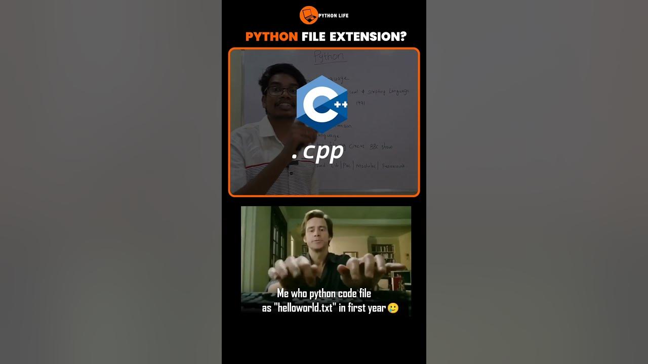 PYTHON file Extensions - YouTube