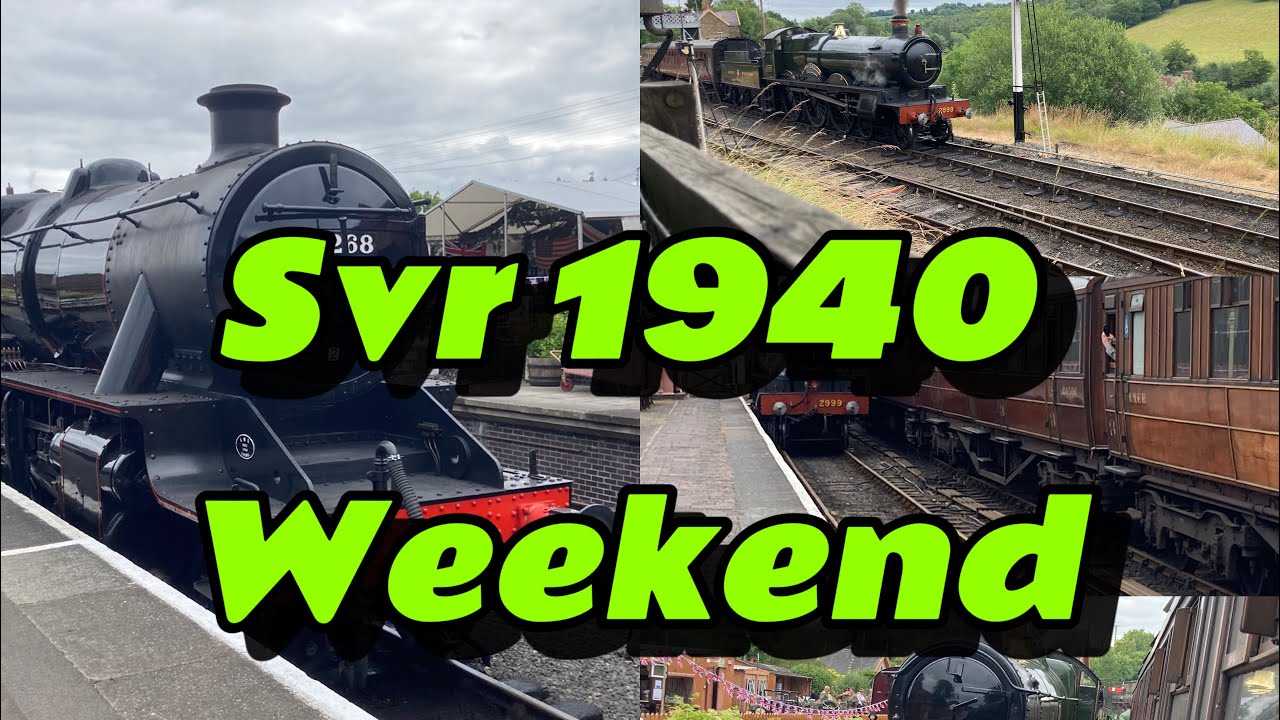 Severn valley railway 1940 weekend - YouTube