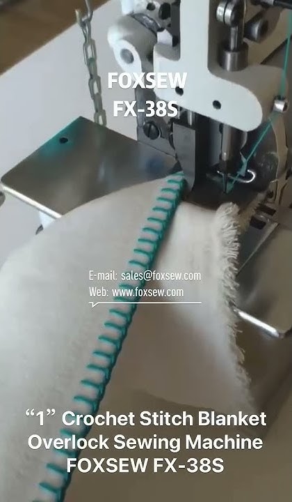 #I_Crochet_Stitch_Blanket_Stitch_Overlock_Sewing_Machine#FOXSEW FX-38SFor more details - YouTube