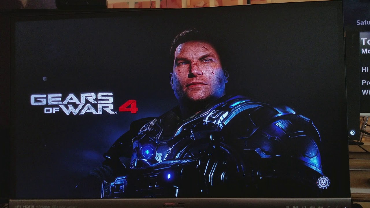 Testing XBOX ONE X on 1080p IPS Monitor Part #1 - YouTube