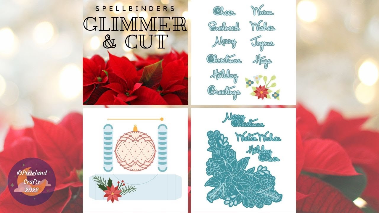 Spellbinders October 2022 Glimmer & Cut Value Club Kit - YouTube