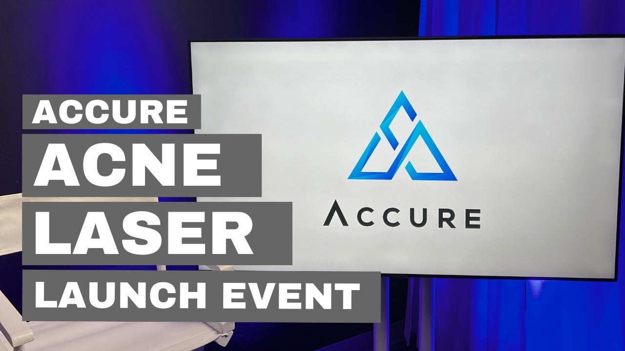 Accure Acne Laser Launch Event - YouTube