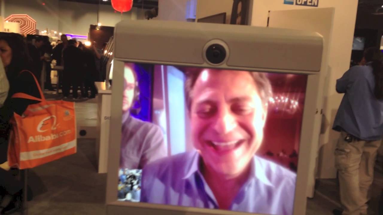 Beam Robotics Demo At CES 2014 Lets You Be There From Home - YouTube