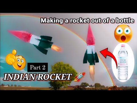 bottle se bnaya rocket part 2🚀 how to make Indian rocket at home #viral ...