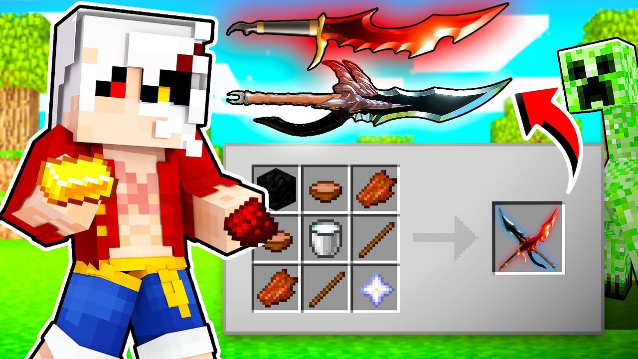 Getting The SOLO LEVELING Daggers In MINECRAFT - YouTube