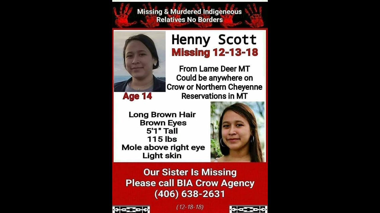 Henny Scott #MMIW December 28, 2018 - YouTube
