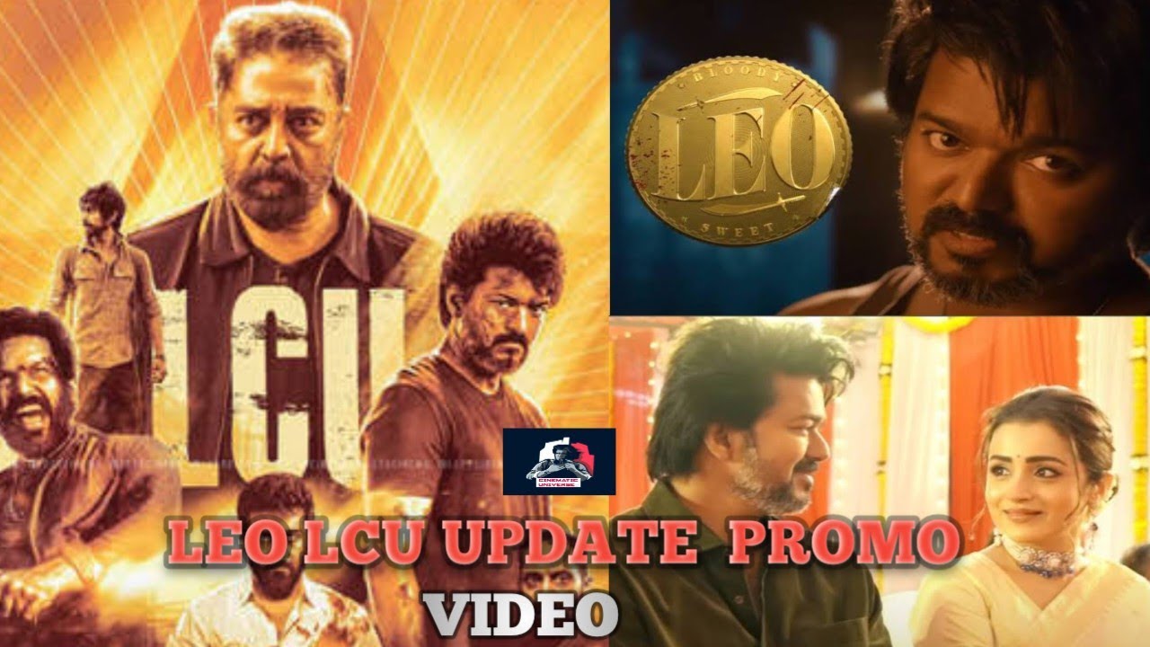 Leo LCU Update Promo Video | Cinematic Universe | Lokesh Cinematic ...