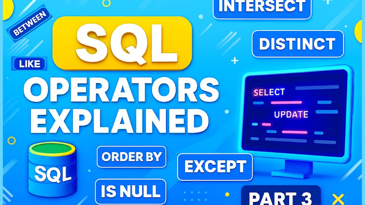 SQL Operators Full Tutorial | 7 Simple SQL Tricks to Boost Your Query ...