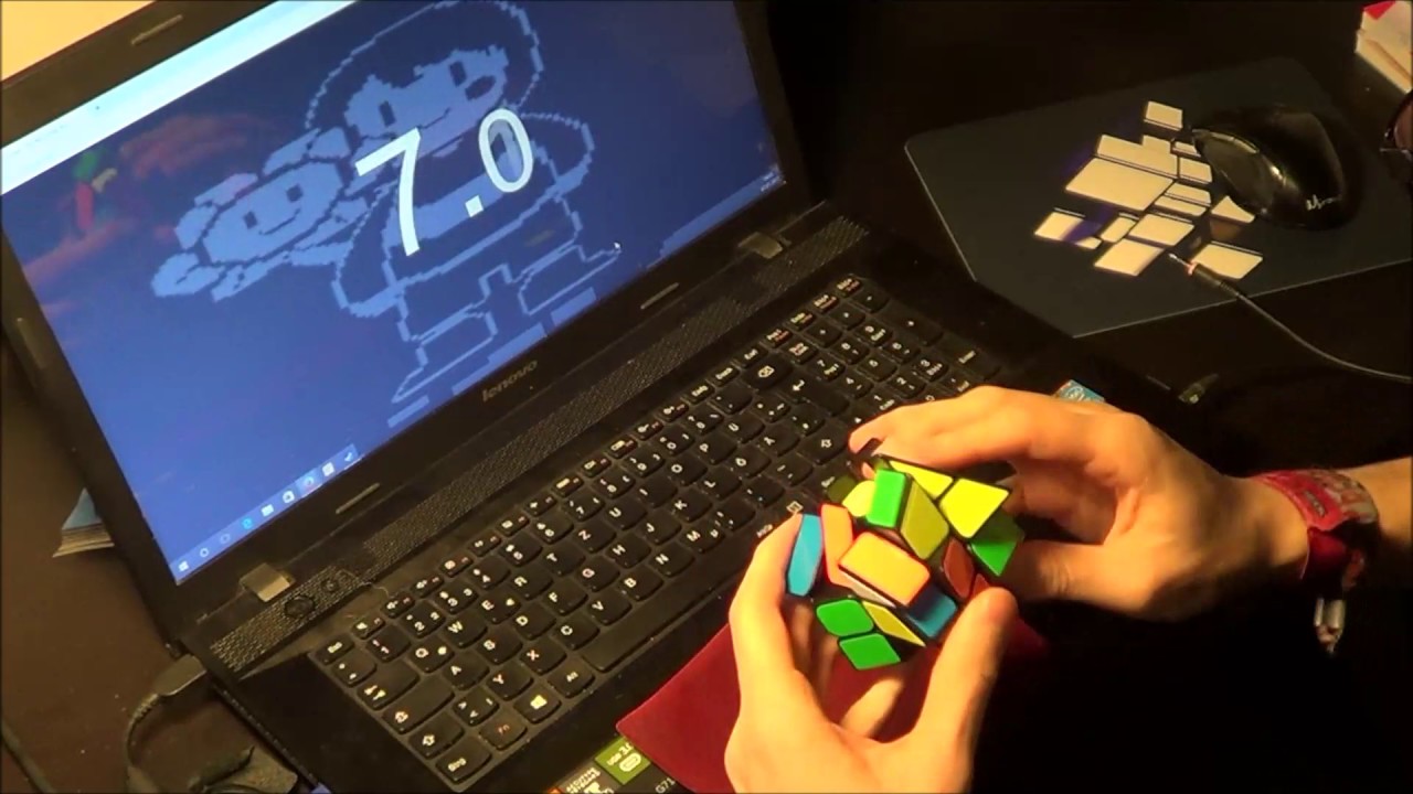 24.83 - Windmill Cube - former World Record - YouTube