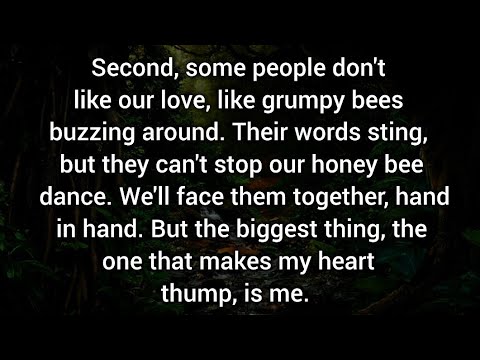 Some people don't like our love, like grumpy bees buzzing around. Their words sting. DM TO DF ...