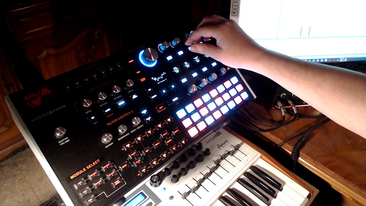 ASM Hydrasynth - Pandemic - Ambient drone - YouTube