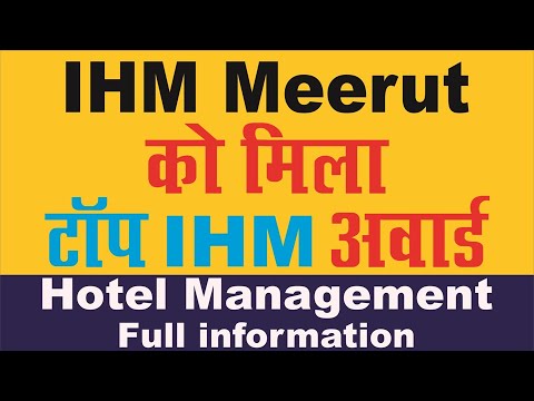 India's One of The Best Institute of Hotel Management (IHM MEERUT ...