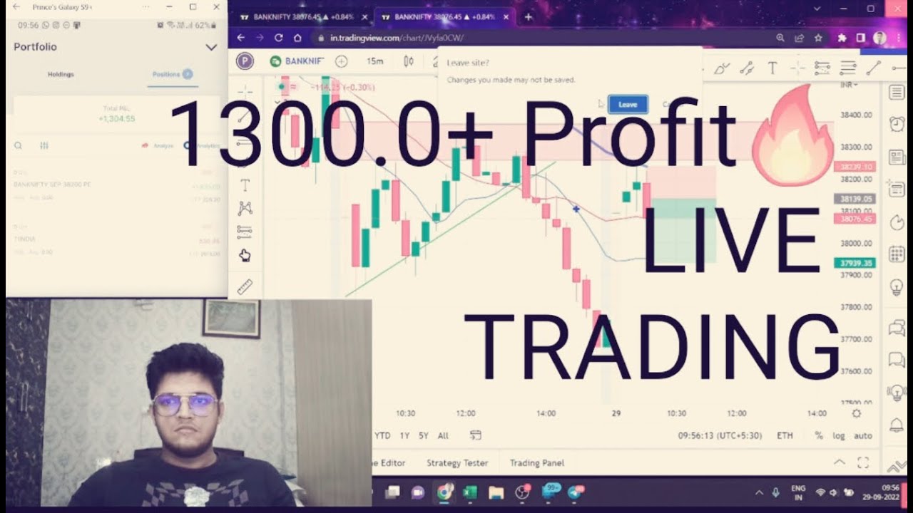 1300+ PROFIT | LIVE TRADING | 29 Sep 22 - YouTube