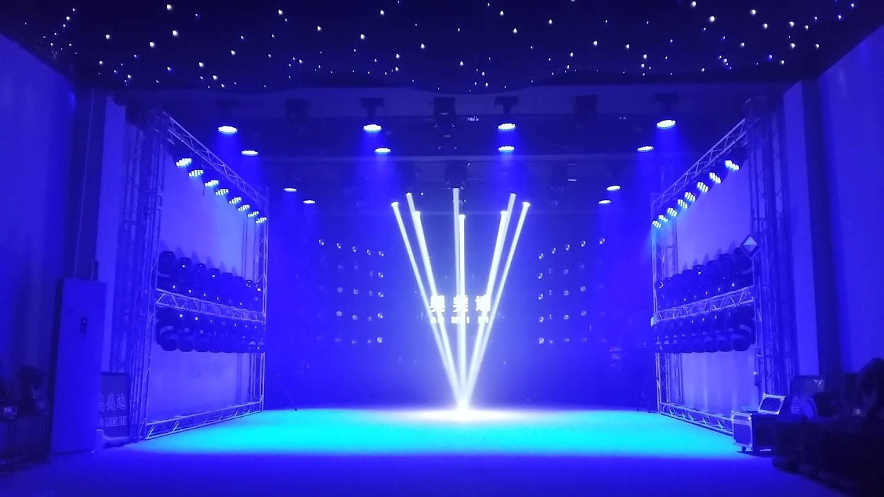 Stage Lighting Show - YouTube