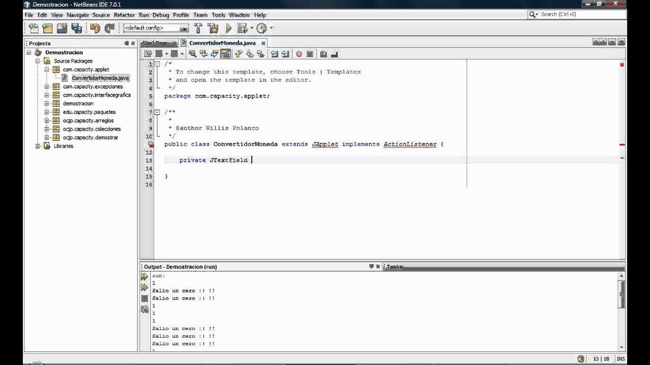 Applets - Curso de Java - Parte 3 de 6 - Capacity - YouTube