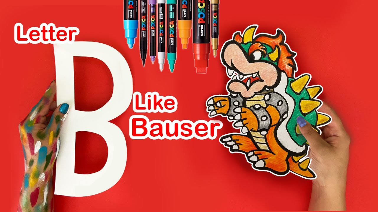🐭🐹The letter B is turned into a BAUSER by me and my little mice. # ...