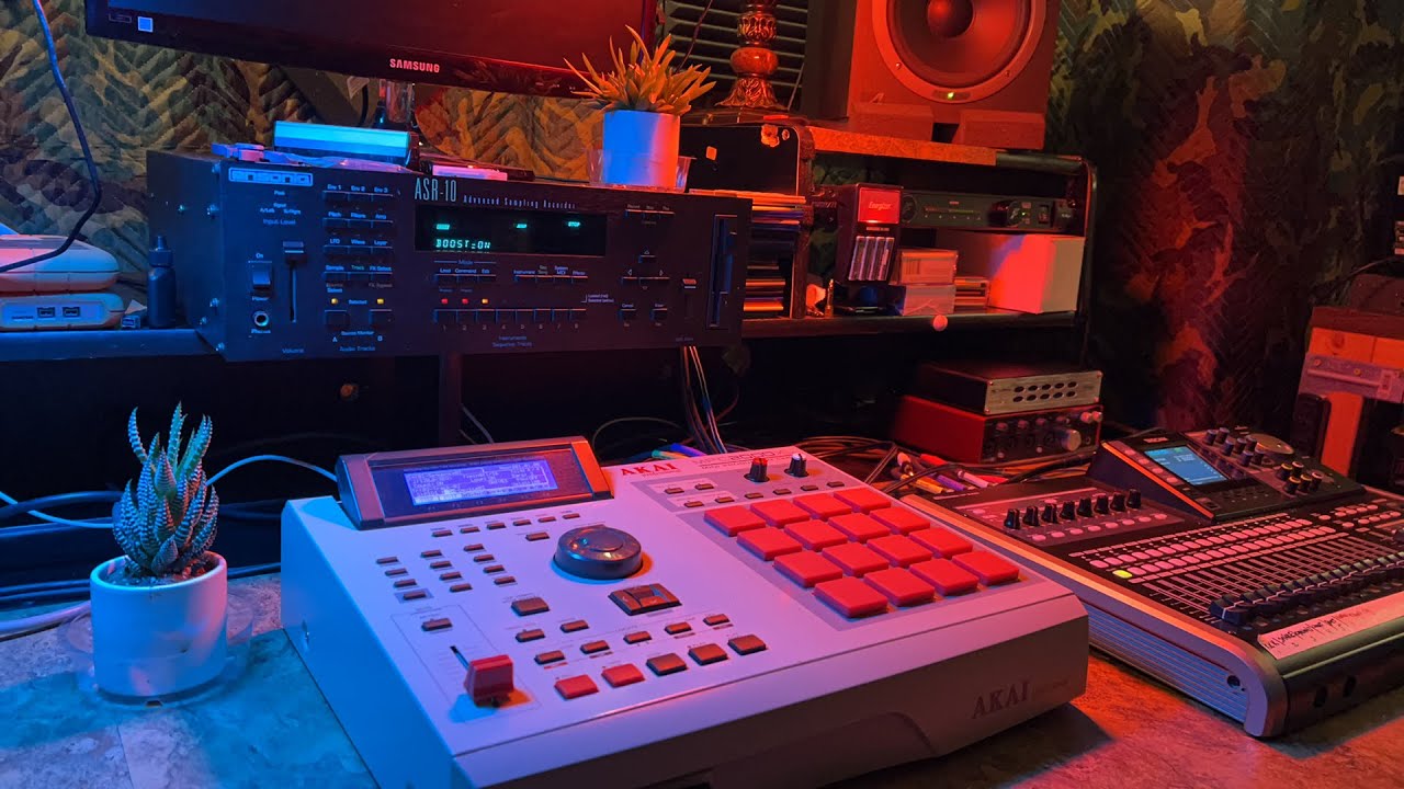 MPC 2000xl/ASR 10 combo, Hip Hop live beatmaking session. - YouTube