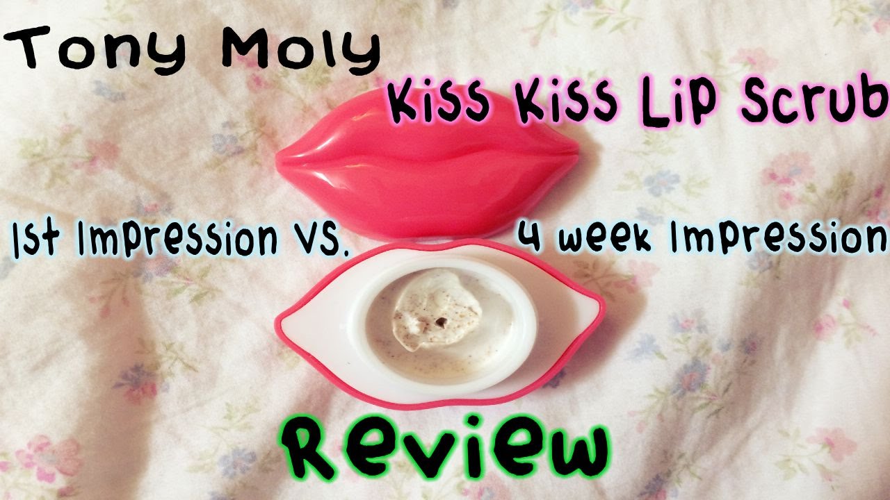 Tony Moly Kiss Kiss Lip Scrub Review - YouTube