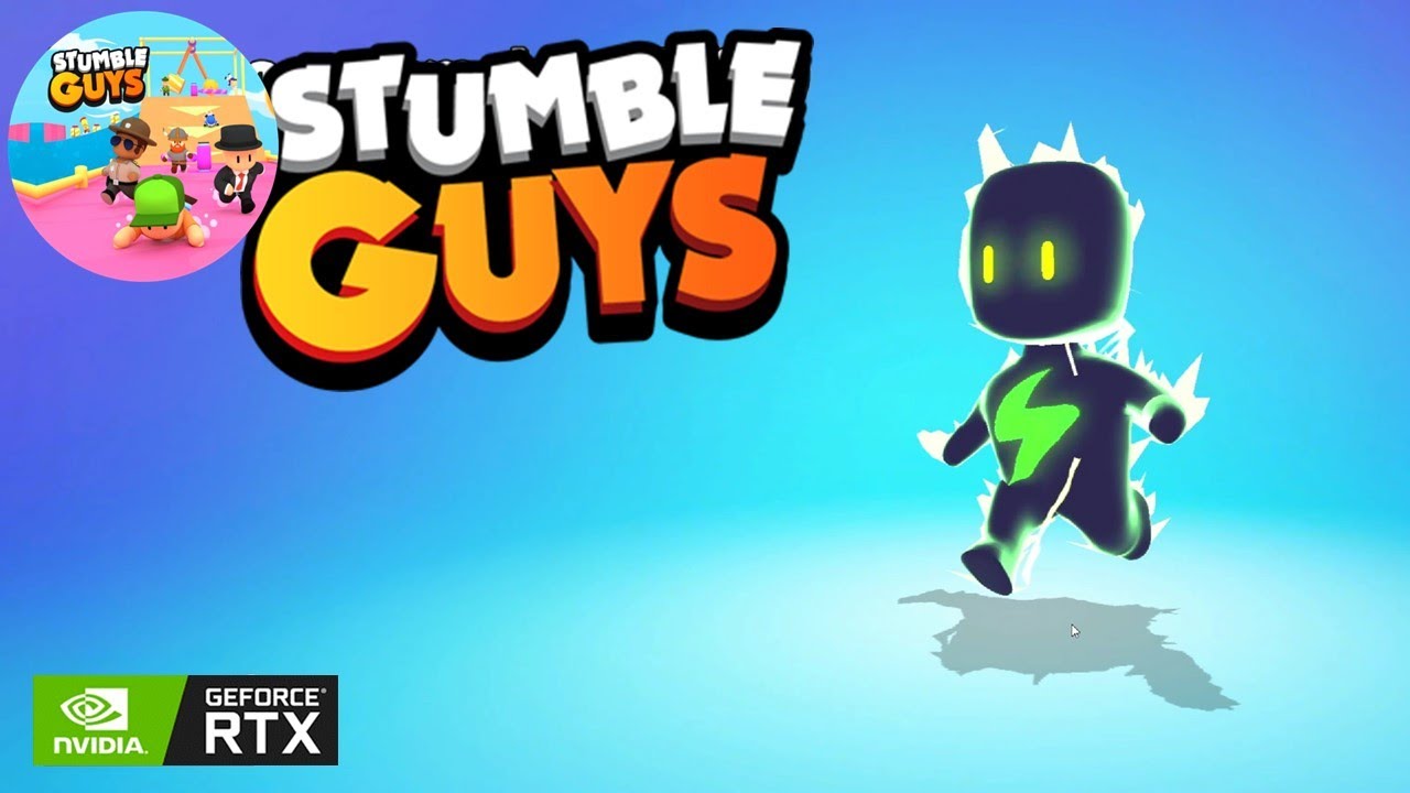 STUMBLE GUYS DENGAN SKIN BOLT SI PETIR - YouTube